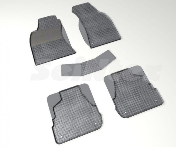 Коврики в салон автомобиля Seintex Резиновые Сетка для AUDI A6 (C5 ...