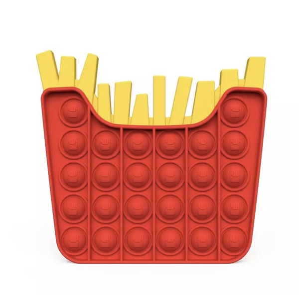 Поп Ит, Pop It, Игрушка Антистресс Картошка фри - купить с доставкой по ...