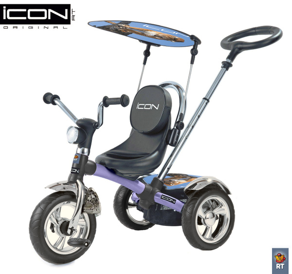 3-х кол велосипед Lexus trike original ICON 4 колеса EVA+маленькое ...