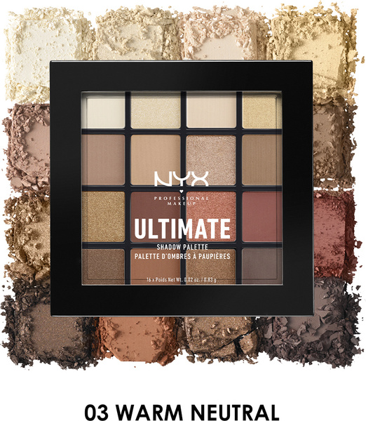 Nyx warm neutrals store