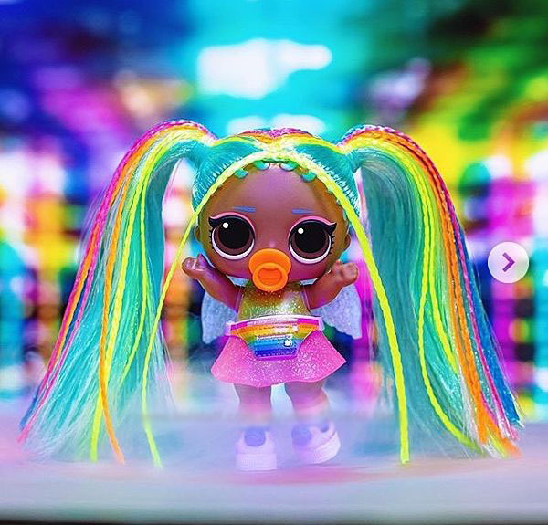 Lol Surprise Серия 5 Волосатики - 5-084 Радужная Девочка Rainbow Raver ...