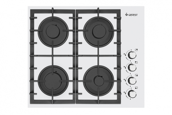 Газовая варочная поверхность Gefest СГ СВН 2230 К12 белый купить по низкой цене с доставкой и ...