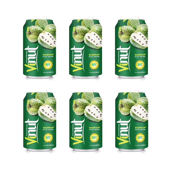 Vinut Напиток сокосодержащий безалкогольный "Суасеп (Анона)" 330 мл 6 шт. - купить с доставкой ...