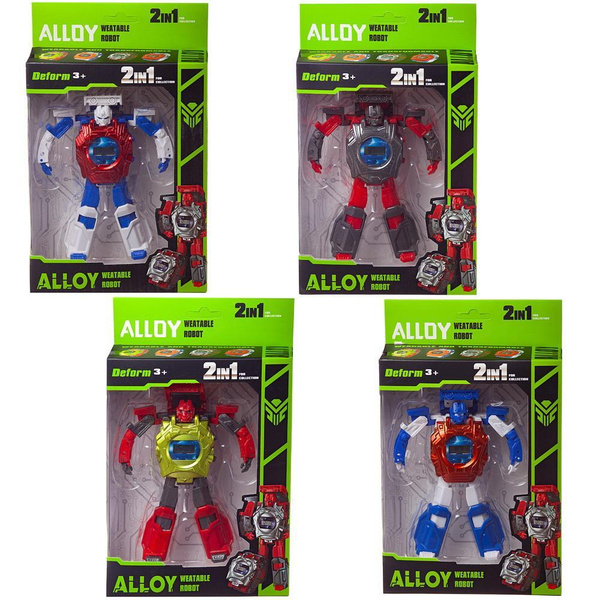 Робот-трансформер: трансформация в часы Junfa Toys - купить с доставкой по выгодным ценам в ...