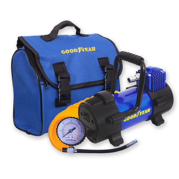 Компрессор автомобильный Goodyear "GY-40L", 40 л/мин, съемная ручка ...