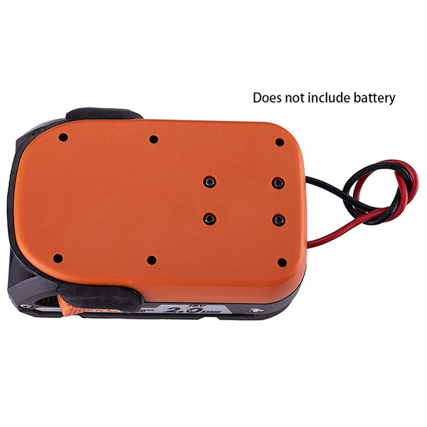 Адаптер для Power Wheels для Ridgid AEG 18V Hyper Li-Ion Battery Dock ...