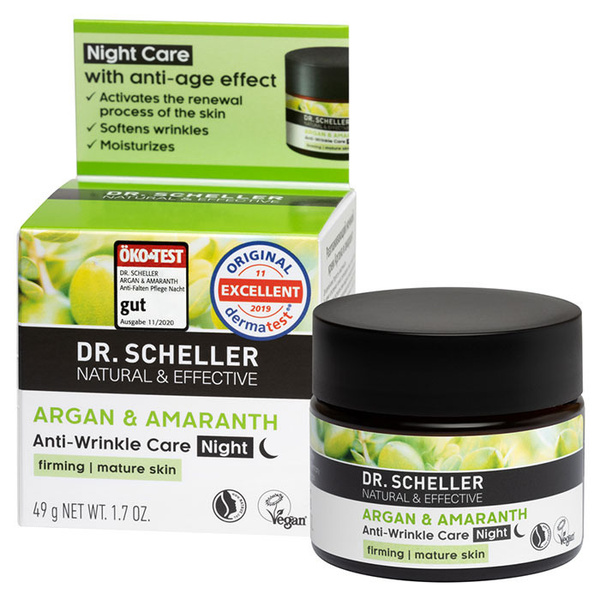 Dr. Scheller Разглаживающий ночной крем АРГАНА и АМАРАНТ, 50 мл - купить с доставкой по выгодным ...