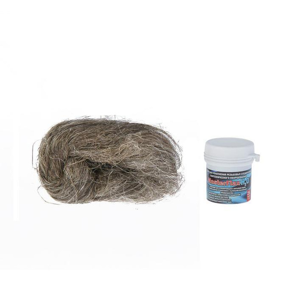 Комплект паста уплотнительная со льном MasterProf ИС.130208, 20 - 25 г купить на OZON по низкой ...