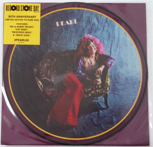Винил Janis Joplin. Pearl (LP, Limited Edition, Picture Disc, Stereo ...