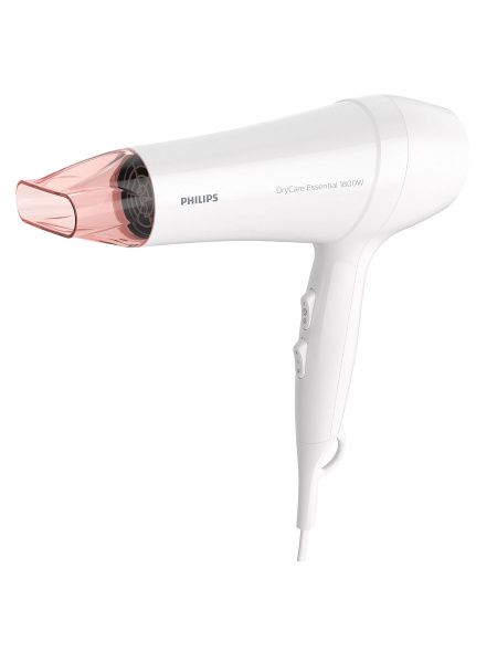 Фен для волос Philips BHD017/40, розовый, белый - купить по выгодным ...