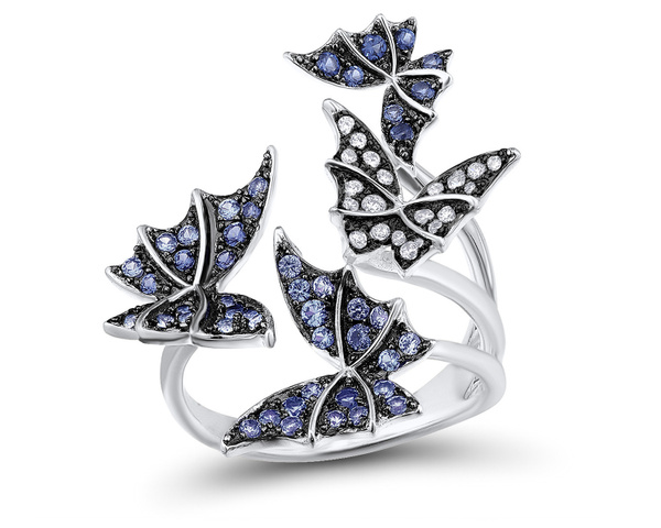 VALTERA Кольцо Серебро родированное 925 пробы - купить с доставкой по ...