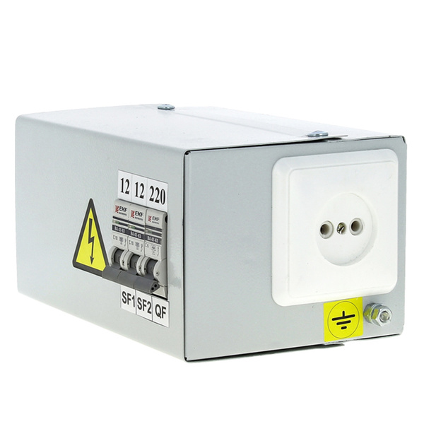 Ящик с понижающим трансформатором EKF Basic ЯТП однофазный 220/36 В 0,25 кВА напольный купить по ...