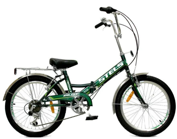 Велосипед Складной Stels Pilot 350 (20") Зеленый, рама 13" - купить с доставкой по выгодным ...