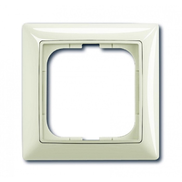 Рамка для розеток и выключателей ABB Basic 55 1 поста, цвет шале (белый ...