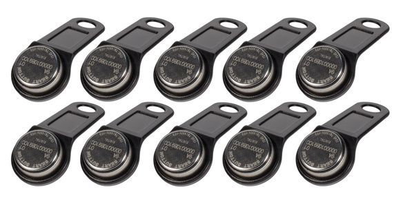Ключи Touch Memory TM1990A iButton (чёрный) 10шт - купить по выгодным ценам в интернет-магазине ...