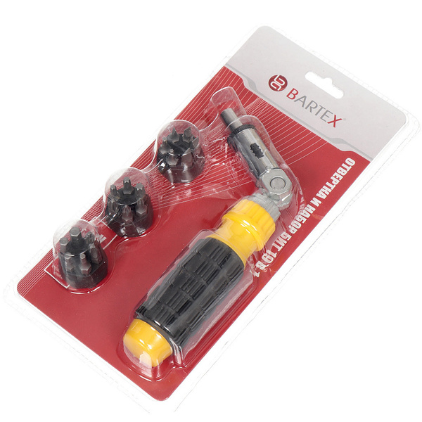 Отвертка реверсивная с битами, 19 предметов, Bartex, CrV сталь, SB020 - купить в интернет ...