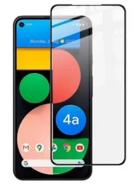 Защитное стекло для Google Pixel 4A черное - купить с доставкой по ...
