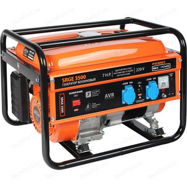 Генератор бензиновый PATRIOT Max Power SRGE 3500 - купить по низкой ...