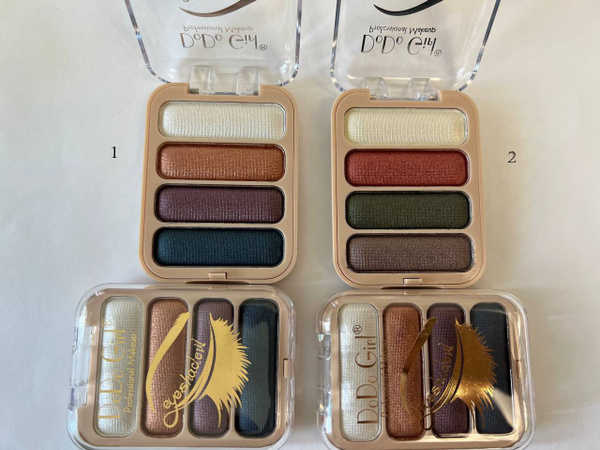 DoDo Girl Палетка теней Eyeshadow, палитра 1 - купить с доставкой по ...