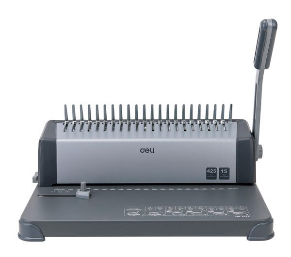 Переплетчик Deli Easy A4, перфорация 15 листов, сшивание 425 листов ...