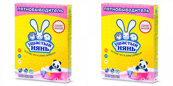 Ушастый нянь Пятновыводитель Детский, 500 г, 2 шт - купить с доставкой ...