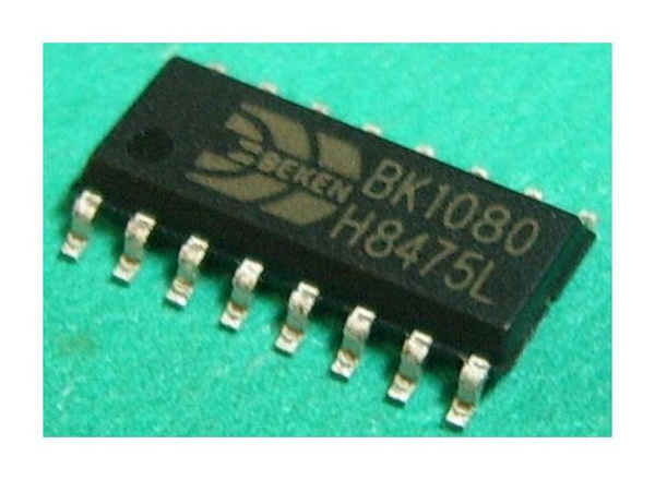 BK1080 so-16 корпус 10х3мм FM радиочип микросхема - купить с доставкой ...