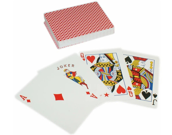 Карты игральные(54 шт). пластик. (SHK-54) - купить с доставкой по ...