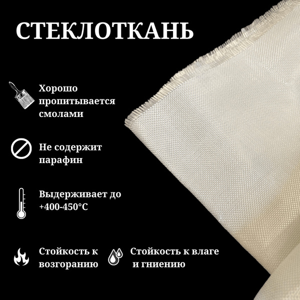 Стеклоткань Э3/200П, 1 метр купить по доступной цене с доставкой в ...
