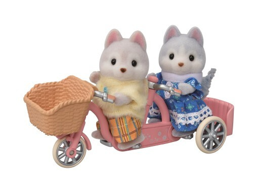Фигурки Sylvanian Families Хаски на велосипеде 5637 - купить с ...