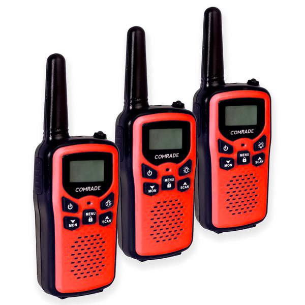 Радиостанция Comrade GO 3_Red, 8 каналов - купить по доступным ценам в интернет-магазине OZON ...