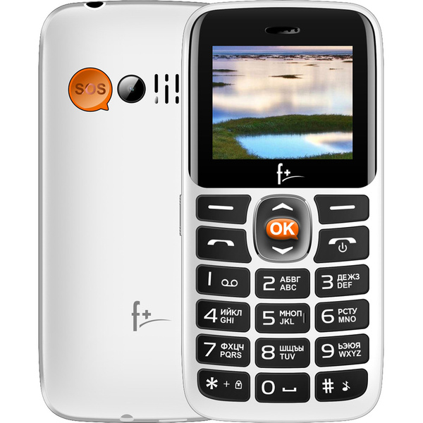 Мобильный телефон F+ Ezzy 4, белый - купить по выгодной цене в интернет-магазине OZON (652995468)