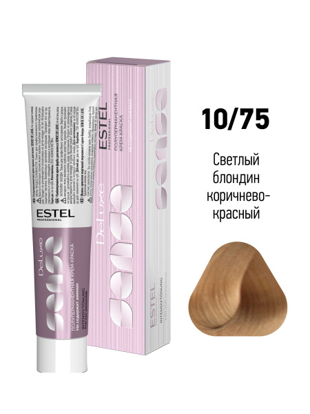 ESTEL PROFESSIONAL Крем-краска SENSE DE LUXE для окрашивания волос 10/ ...