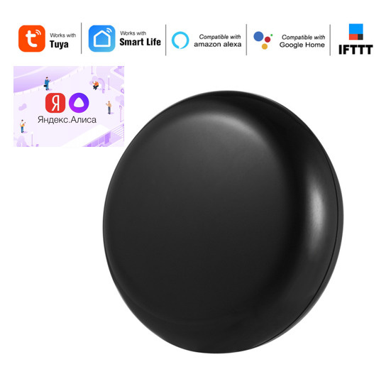 Умный пульт для Алисы Tuya Smart Life Wi-Fi ИК 360 градусов c голосовым ...