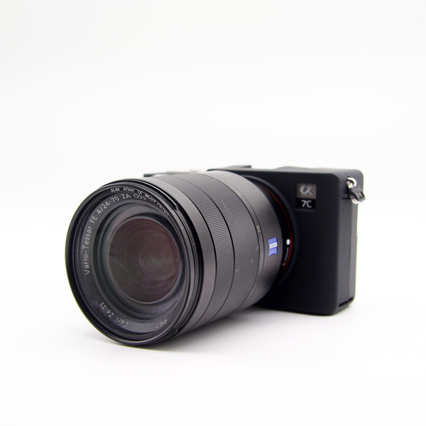 Силиконовый противоударный чехол для фотоаппарата Sony A7C полимерная ...