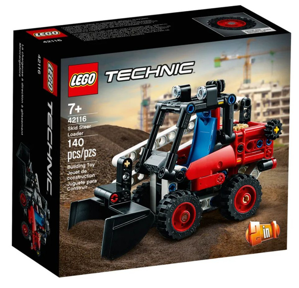 Конструктор LEGO Technic Фронтальный погрузчик, 140 деталей, 7+, Лего ...