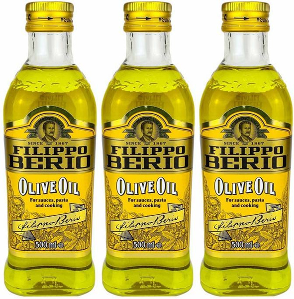 Оливковое масло Filippo Berio, комплект: 3 упаковки по 500 мл - купить ...