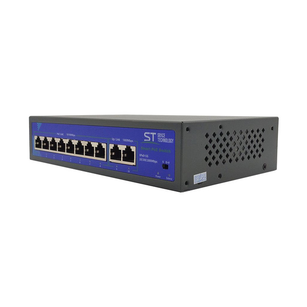 Коммутатор на 8 PoE портов ST-S88POE(2G/120W/A) купить на OZON по ...