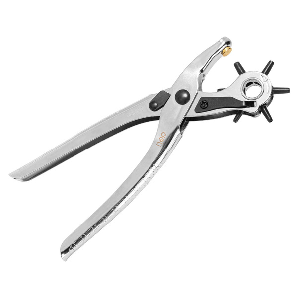 Револьверный дырокол для кожи 6-в-1 Deli DL1919С 9" - купить с ...