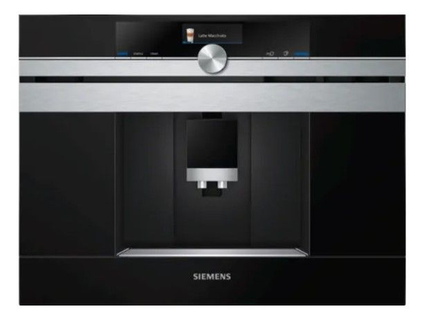 Встраиваемая кофемашина Siemens CT636LES6, черный, черно-серый купить ...