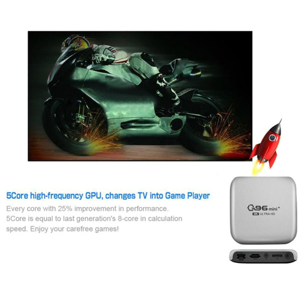 Характеристики Q96 Mini Plus Tv Box 5G + Wifi Smart Amlogic S905W 4 ядра 64 бит 4 Гб 32 Гб ...