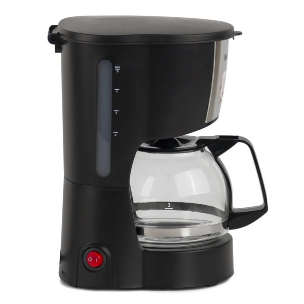 WILLMARK Кофеварка капельная WCM-870D, черный - купить с доставкой по выгодным ценам в интернет ...