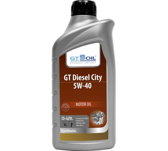 Масло моторное GT OIL 5W-40 Синтетическое - купить в интернет-магазине ...
