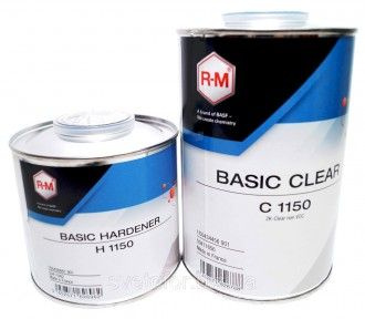 Лак R-M Basic Clear C1150 акрил-уретановый 1,5л.(Обладает превосходным ...