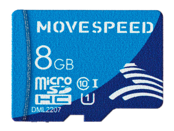 Карта памяти micro SD 8 GB MOVESPEED FT100 Class 10 без адаптера ...
