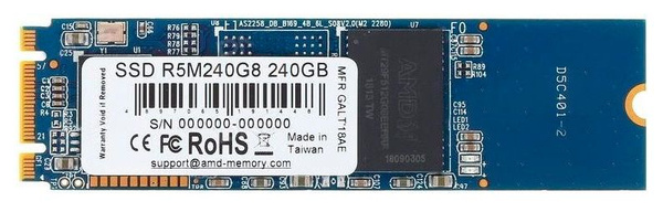 240 ГБ Внутренний SSD-диск AMD R5M240G8_483731 озон (R5M240G8) - купить ...