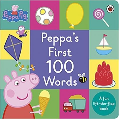 Peppa Pig: Peppa's First 100 Words. Board book - купить с доставкой по ...