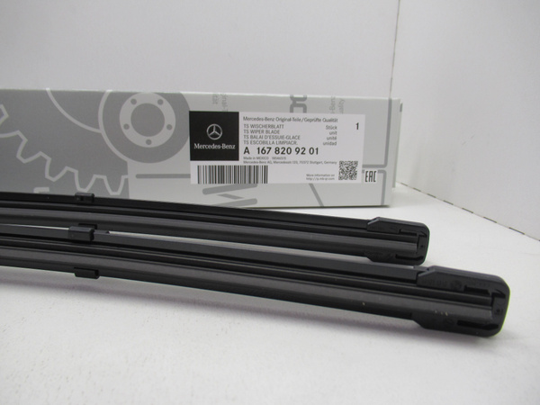 Комплект бескаркасных щеток стеклоочистителя A1678209201, крепление ...