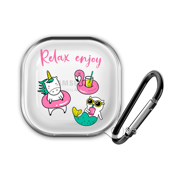 Чехол для наушников Samsung Galaxy Buds 2/Pro/2 Pro/Live/FE "Relax ...