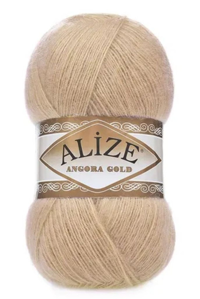 Пряжа для вязания ALIZE Angora Gold Ализе Ангора Голд, 80% акрил 20% ...