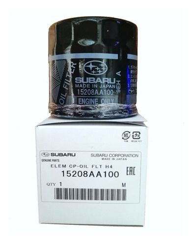 Фильтр масляный Subaru 15208-AA100 - купить по выгодным ценам в ...